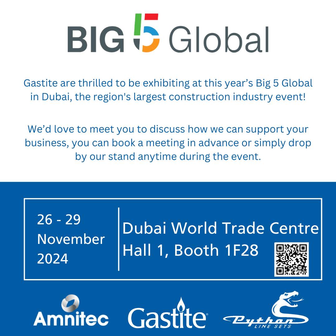 Join us at Big 5 Global Dubai - Gastite
